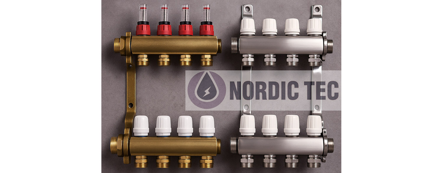 Messingverdeler of RVS-verdeler – welke kiezen? | BLOG Nordic Tec